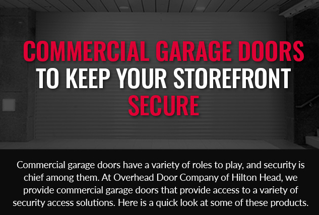 Commercial Garage Doors to Keep Your Storefront Secure [infographic ...